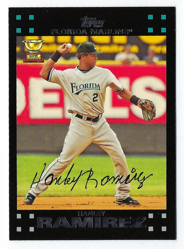 2007 Topps Hanley Ramirez Rookie Cup #467 Flordia Marlins NM Baseball ...