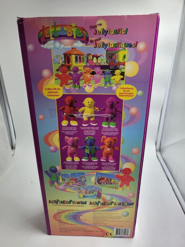 Rare Jellabies Denny characters soft toys 1998 HTF New In Box Rare 17 ...