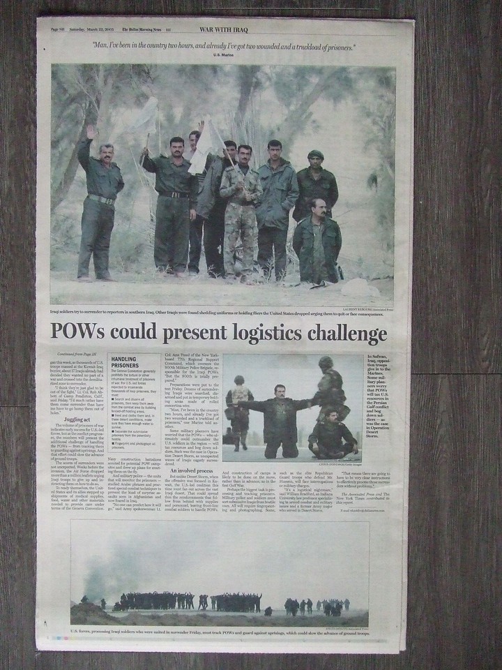 The Dallas Morning News - March 22, 2003 | eBay