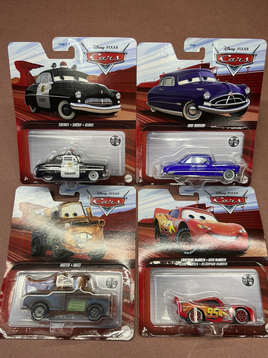 Doc Hudson Mater And Lightning Disney Cars Doc Hudson And Crusin'
