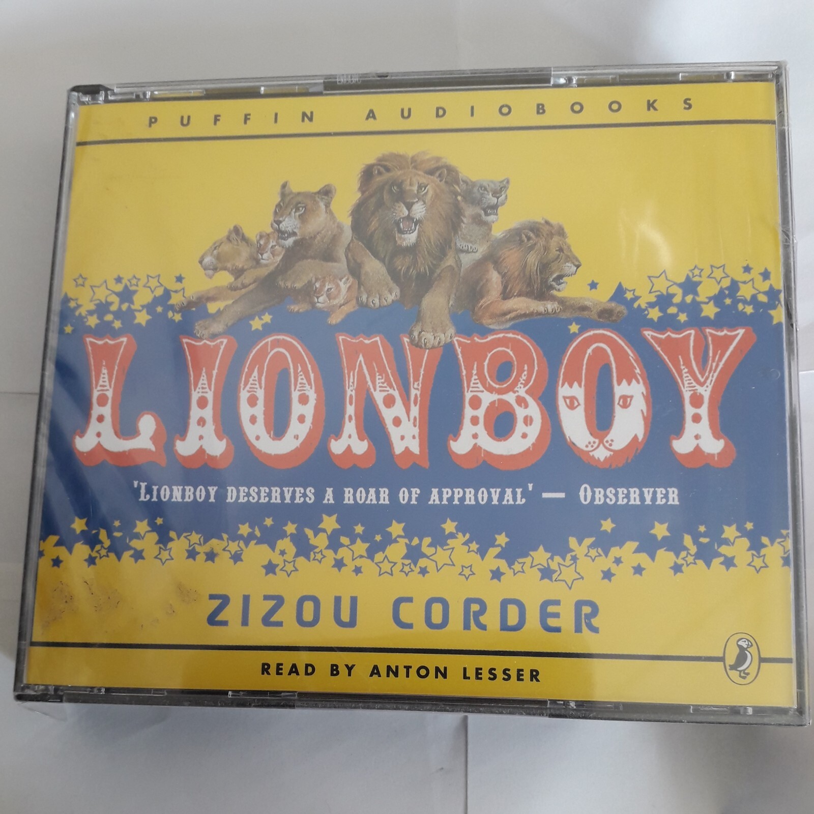 ZIZOU CORDER LIONBOY CD AUDIO BOOK NEW SEALED READ BY ANTON LESSER | eBay