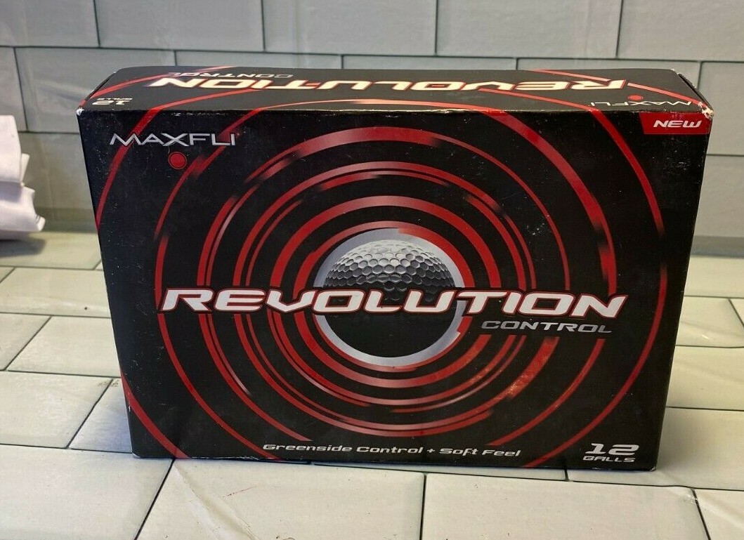 MAXFLI Revolution Control Golf Balls - 12 Ball Pack for sale online | eBay
