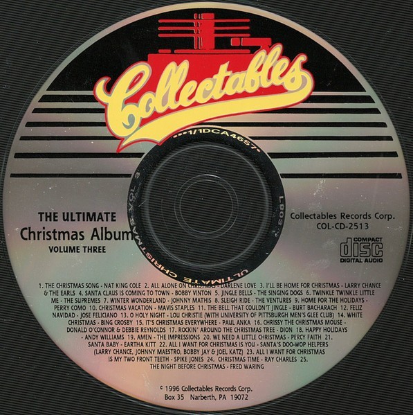 3 CD Bundle – The Ultimate Christmas Album - Volume II (1995), 3 & 4 ...
