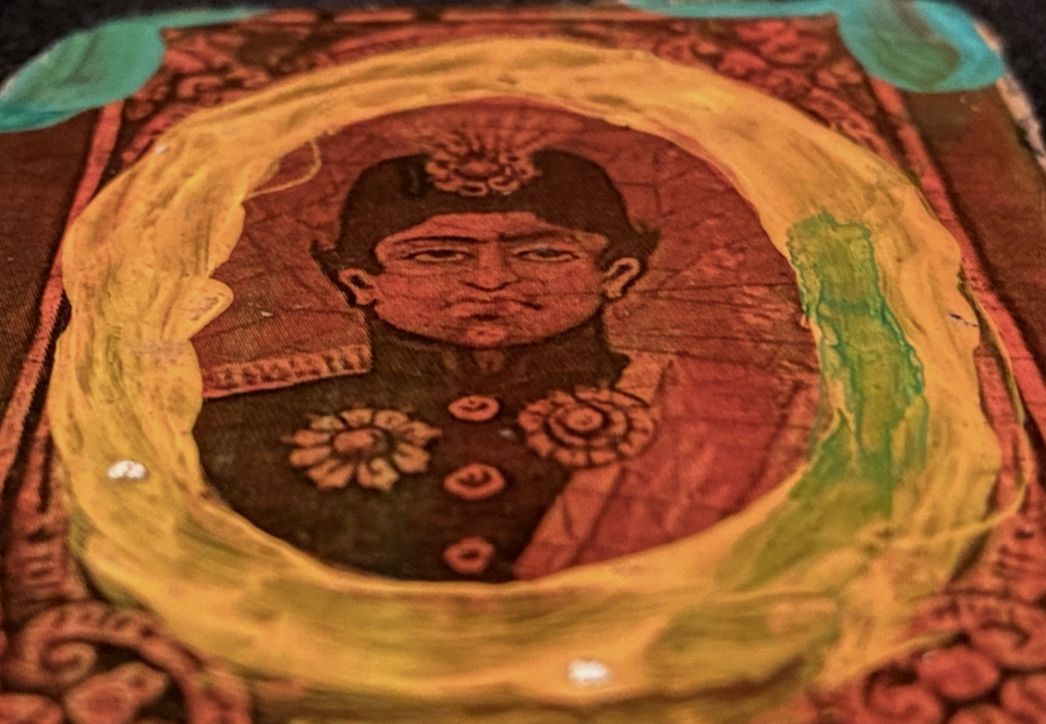 Antique Mid East Persian "QAJAR Lacquer Papier Maché AS-NAS Cards"- No ...