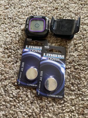 Omron HJA-312 Walking Style Pedometer with Clip and New Batteries | eBay