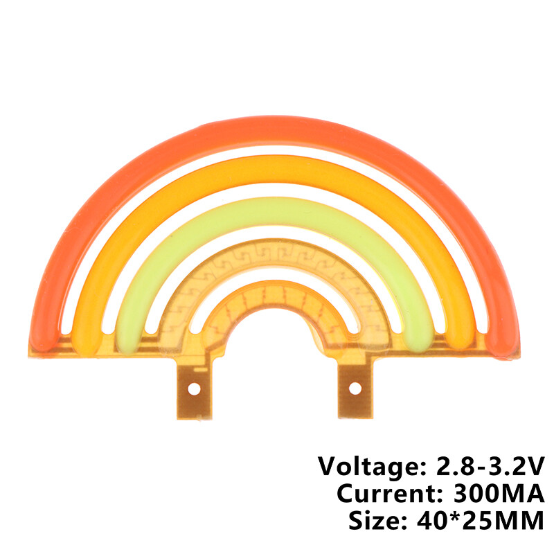 COB LED Edison Flexible Filament Diode Diode Rainbow Decoration Light ...