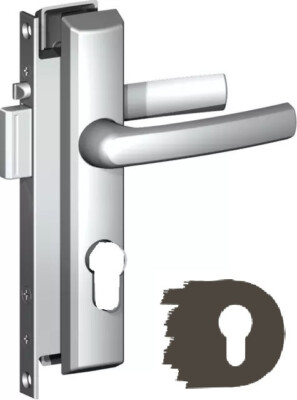 Security Screen Door Lock Austral Elegance XC BROWN ELXC/BR | eBay ...