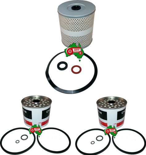 Fits For Ford Tractor Oil Fuel Filter Kit 2000 3000 4000 5000 7000 8000 ...