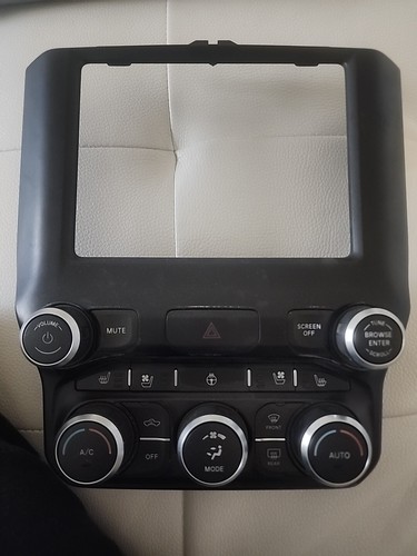 2019 2024 RAM 1500-3500 RADIO CENTER STACK CLIMATE CONTROLS 8.4INCH ...