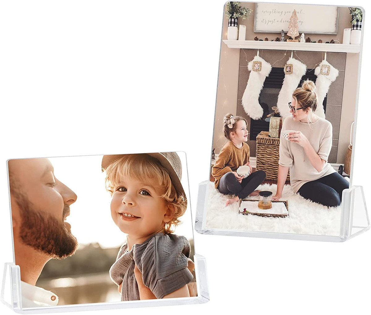 Frameless Clear Acrylic Poster Frames