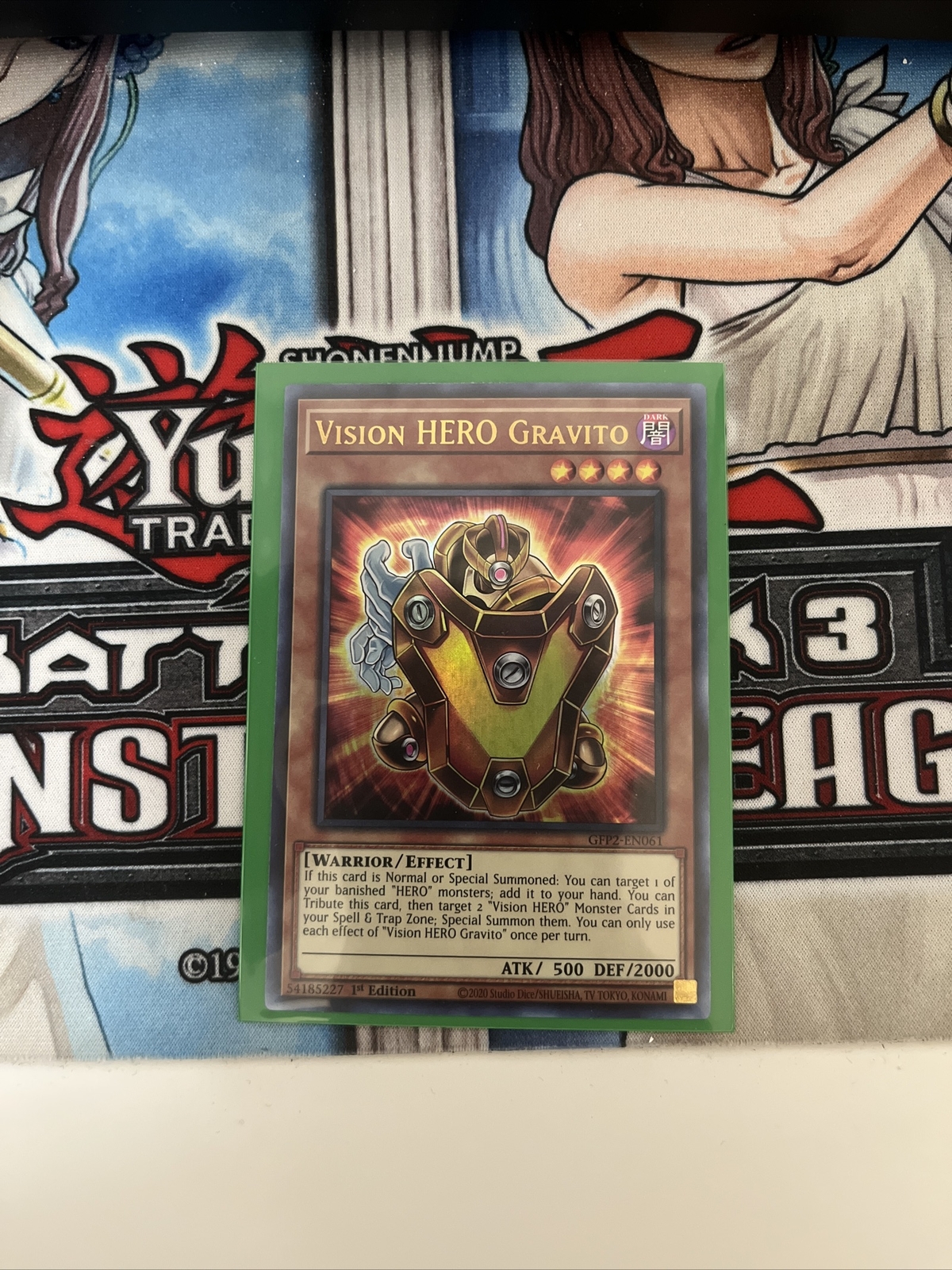 Yu-Gi-Oh vision HERO gravito GFP2-EN061 | eBay