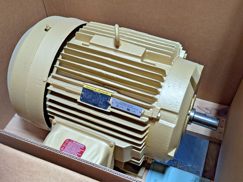 NEW BALDOR 75 HP SUPER E MOTOR EM4313T / 230/460 VOLT 3555 RPM 365TS ...