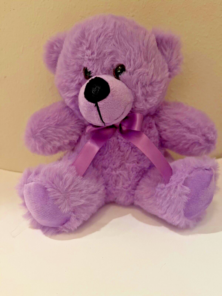 New 6 inch Loving Lavender Plush Comfort Teddy Bear Animal Gift Toy | eBay