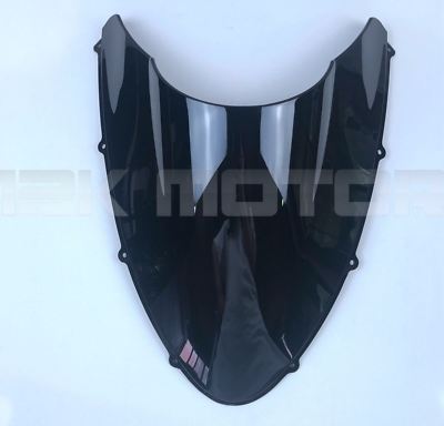 DUCATI 848 EVO 1098 1198 S R BLACK WINDSCREEN CLEAR WINDSHIELD | eBay ...
