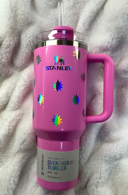 Stanley Popsicle Pink Starburst Iridescent 40 oz SS H2.0 Flowstate ...