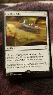 1x MTG Magic The Gathering TCG Endless Atlas Rare - Commander | eBay UK