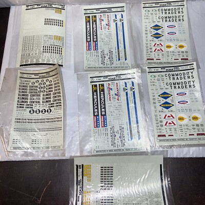 Micro scale decals n scale Lot (7) | eBay