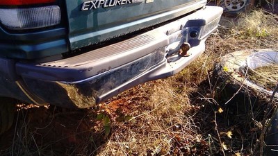 Rear Bumper Chrome Eddie Bauer Fits 95-97 Ford Explorer OEM | eBay