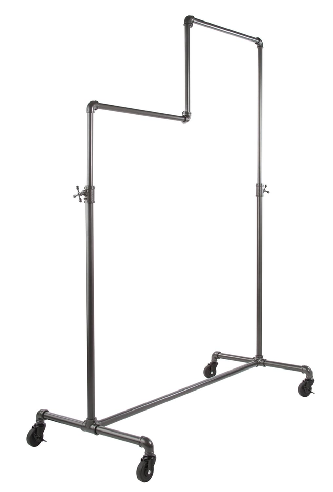 Adjustable Pipeline | Double Tier Ballet | Vintage Rolling Rack | eBay