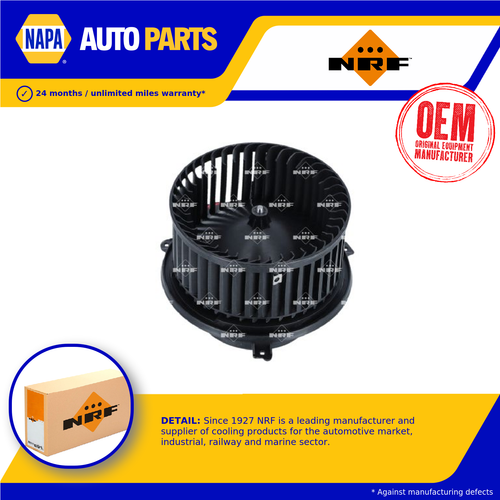 Interior Blower Motor fits OPEL MERIVA B 1.7D 10 to 17 Heater NRF ...