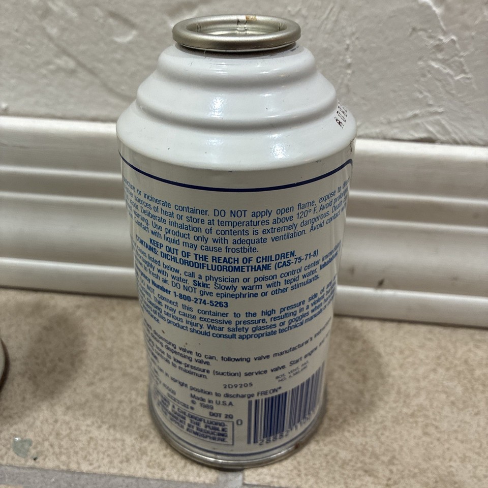Du Pont Ig-lo R12 Refrigerant 12 oz AC FREON 12 | eBay