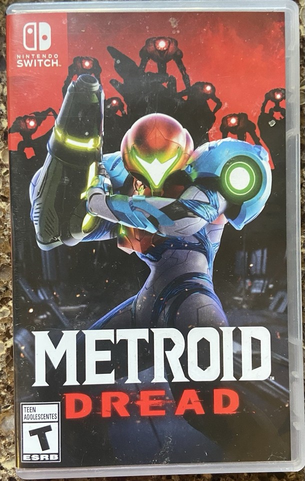 Nintendo Switch Game Lot: Metroid Dread, Pokémon Sword, Super Smash ...