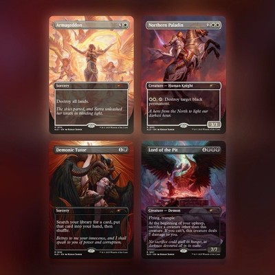 🔥 MTG Secret Lair PRESALE Artist Series FOIL - KIERAN YANNER (Demonic ...