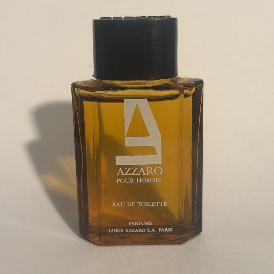Azzaro Pour Homme 7ml Miniature Eau De Toilette Mens Fragrance Rare ...