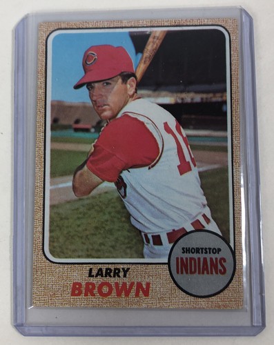 1968 TOPPS CARD#197 LARRY BROWN INDIANS EXMT | eBay