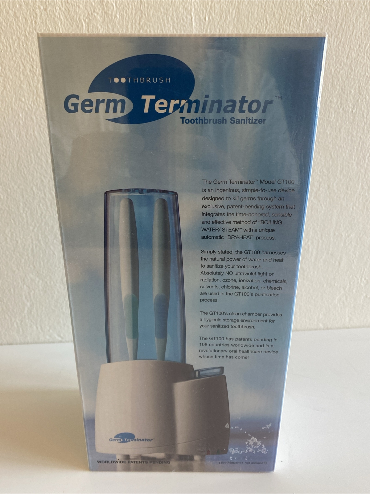Germ Terminator Toothbrush Steam Sanitizer GT100 Factory for sale ...