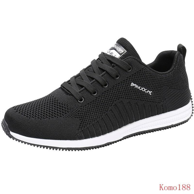 Fashion Mens Outdoor Sports Lace Up Breathable Walking Casual Shoes Ebay