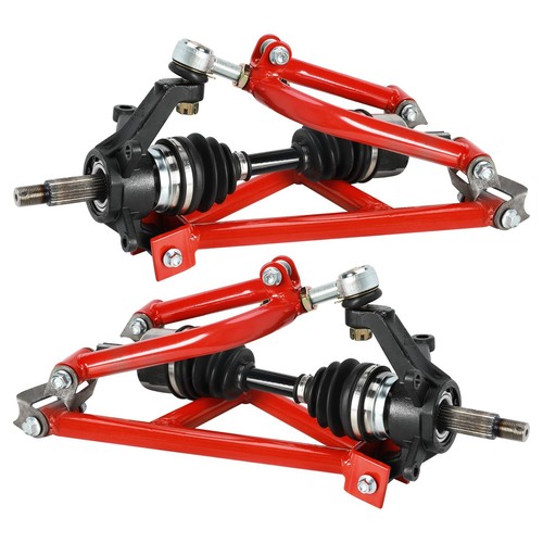 Go kart 4 Wheel Rear Drive Shaft CV Axle Suspension Swing Arm Spindle ...