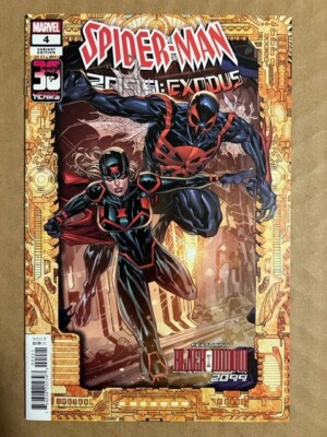 SPIDER-MAN 2099 EXODUS #4 VARIANT COVER MARVEL COMICS 2022 BLACK WIDOW ...