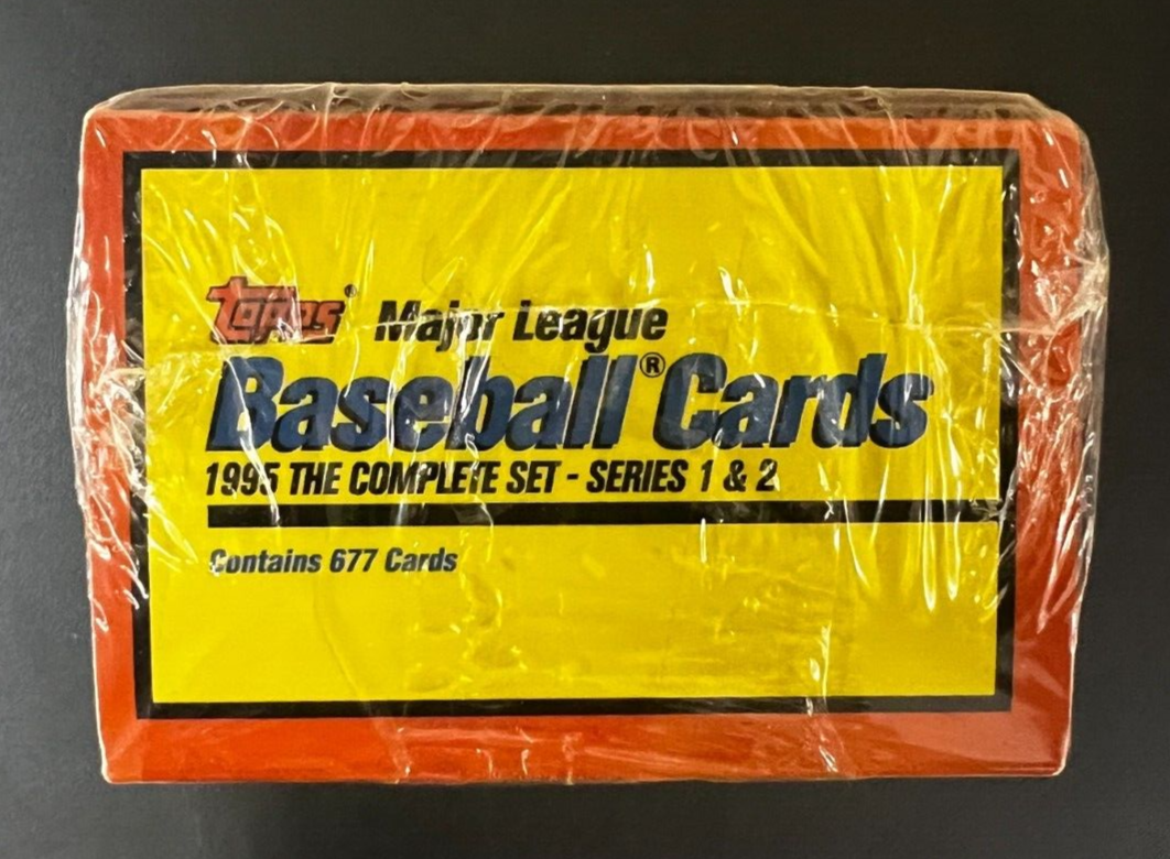 1995 Topps MLB The Complete Set - Series 1 & 2 (677 Cards) FACTORY ...