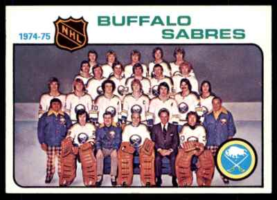 1975-76 Topps Buffalo Sabres Buffalo Sabres #83 | eBay
