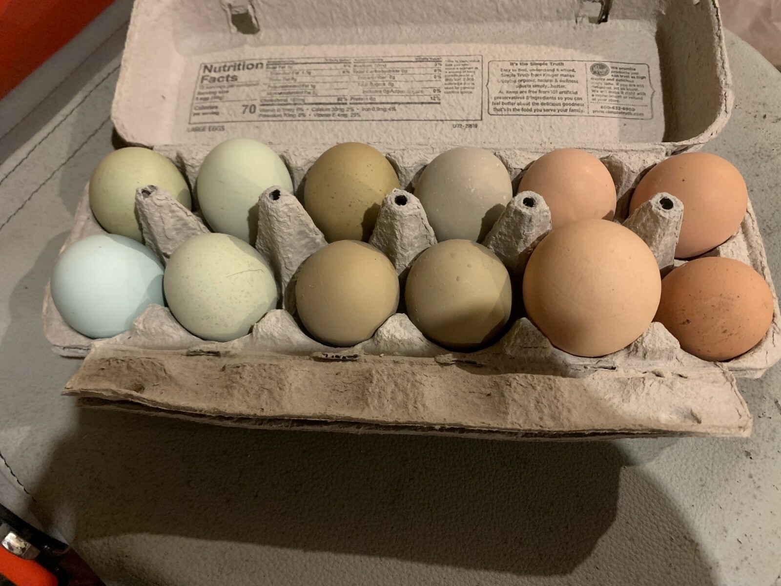 12 Fertile Chicken Hatching Eggs Barnyard Mix Fresh Colorful | eBay