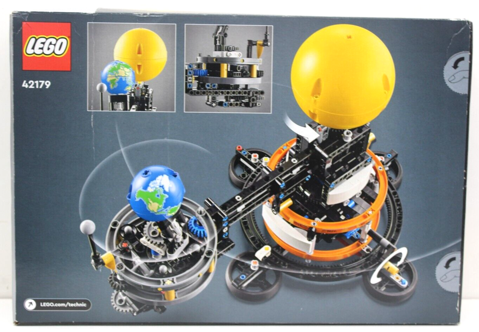 LEGO 42179 Technic Planet Earth and Moon in Orbit Building Set (BRAND ...