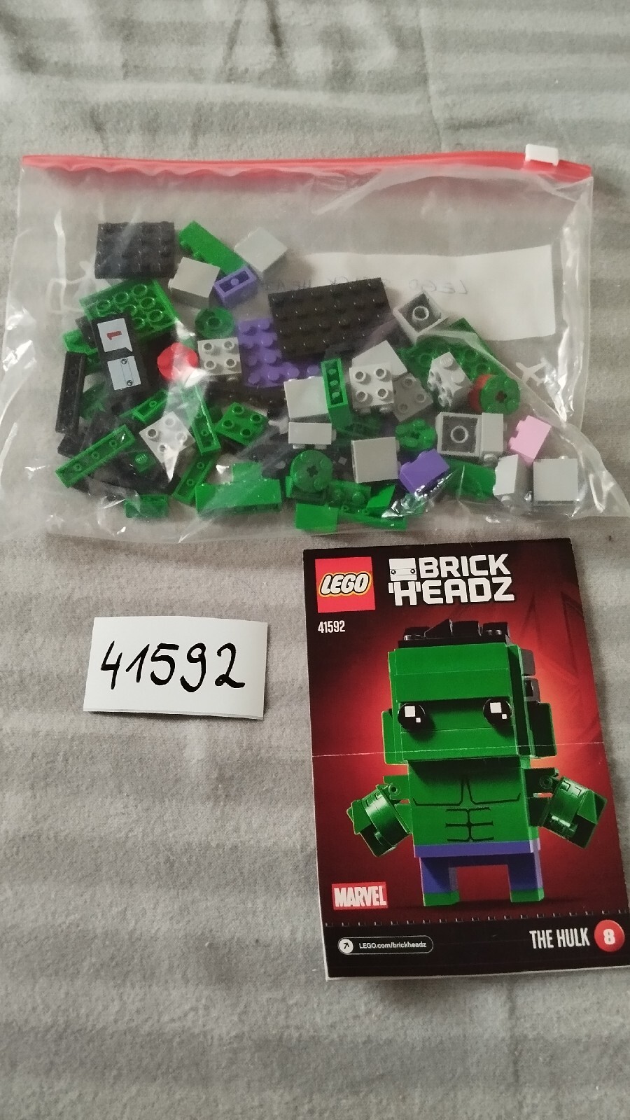 Lego BrickHeadz 41592 The Hulk Komplett | eBay
