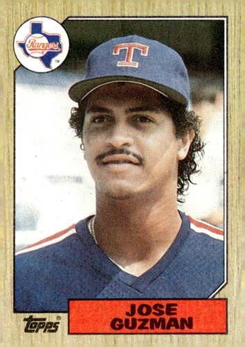 1987 Topps #363 Jose Guzman | eBay