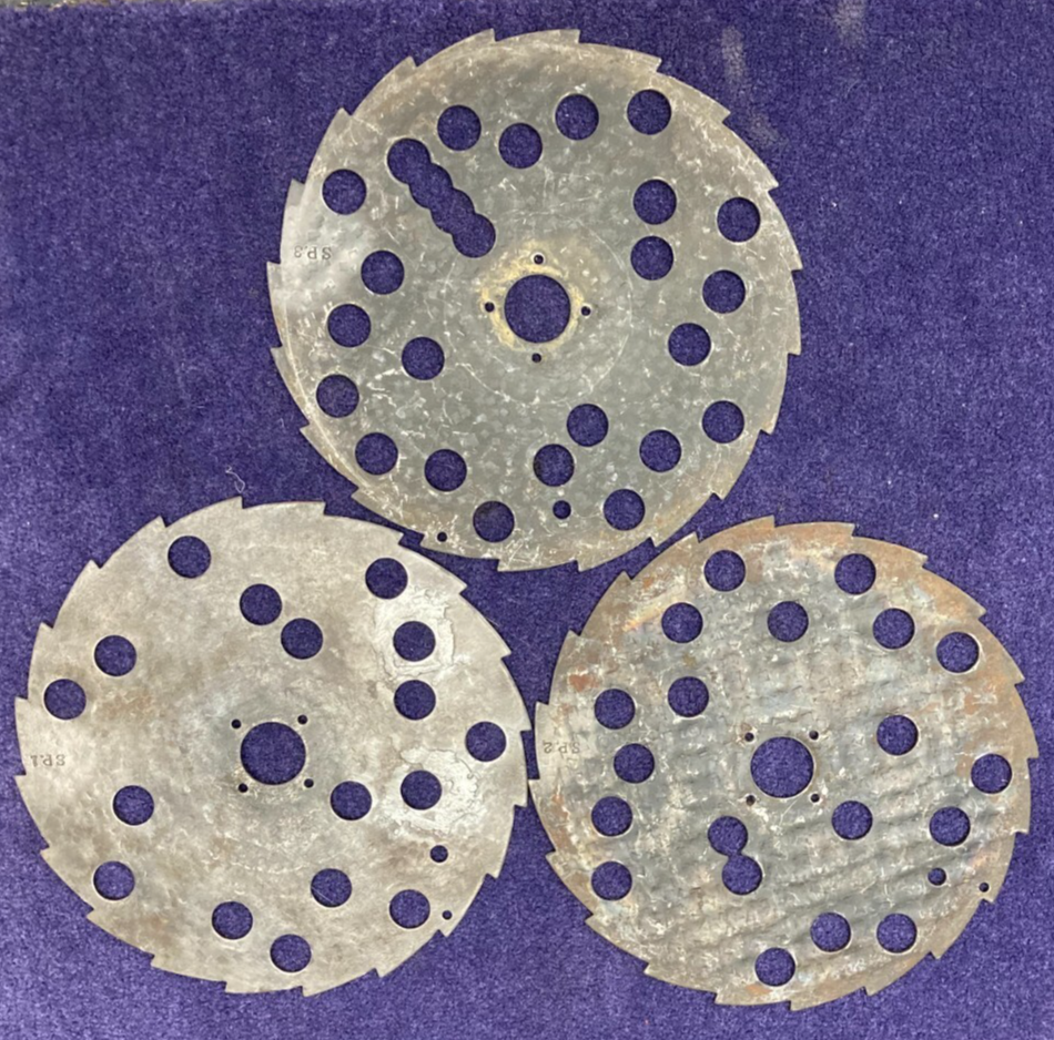 Antique Slot Machine Parts - Mills "SP" Reel Bundle Disc SET | eBay