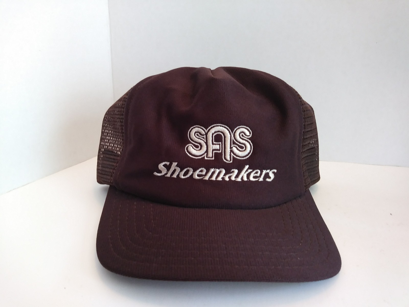 VTG SAS ShoeMakers Trucker Hat SnapBack Cap San Anton… - Gem