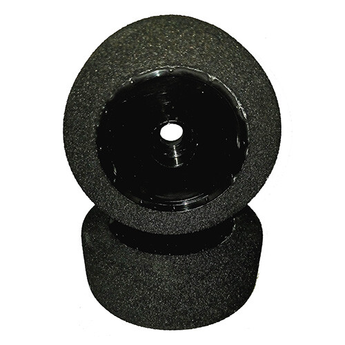 BSR Racing Front C.W. X Compound Pink Dot Foam Tires w/Black Dish ...