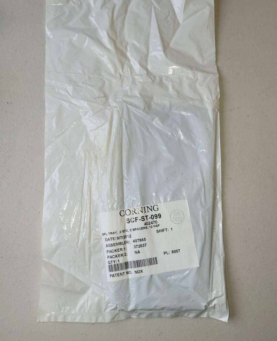 Brand New Corning SCF-ST-099 Splice Tray for 12 Heat-Shrink Single ...