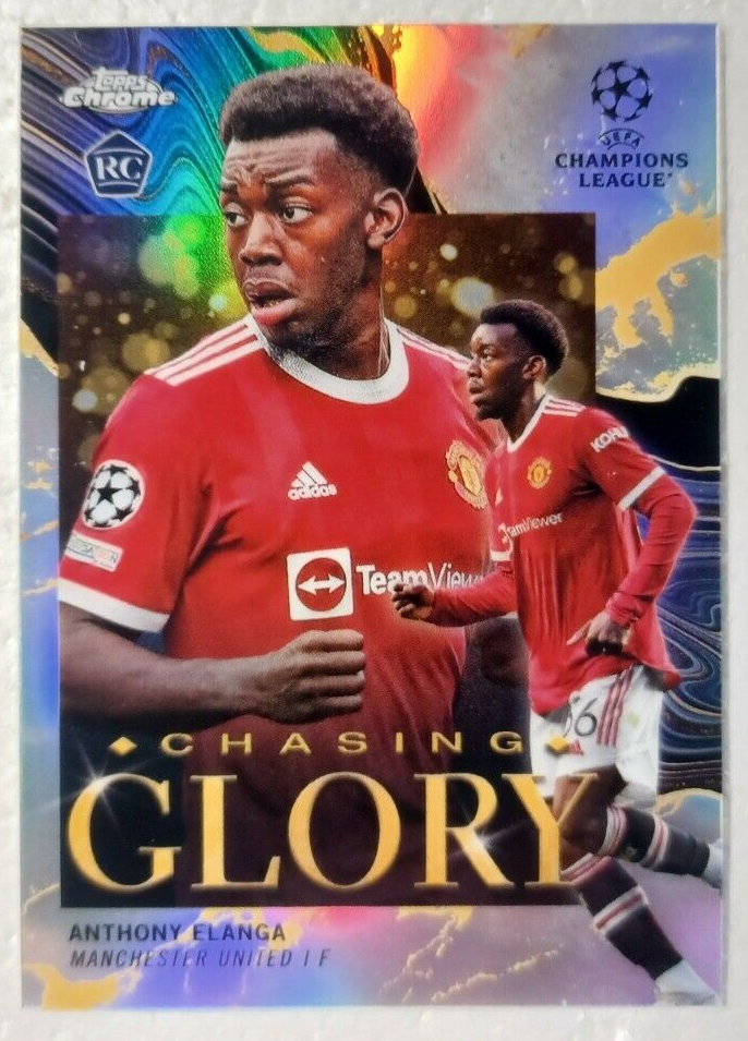 2021-22 Topps Chrome UCL - Chasing Glory Card #CG-11 Anthony Elanga | eBay