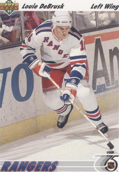 1991-92 Upper Deck - Louie DeBrusk #249 (RC) for sale online | eBay