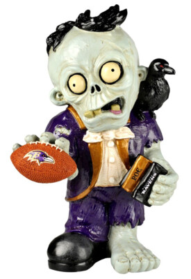 NFL Baltimore Ravens Thematic Team Collectible 10" Zombie Figurine | eBay