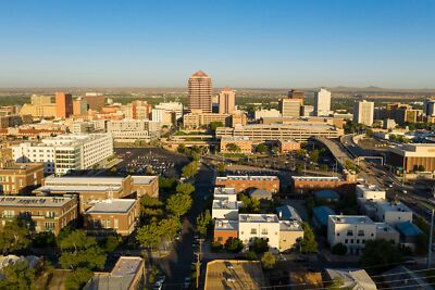 Albuquerque skyline canvas, Albuquerque Canvas, Albuquerque wall art ...
