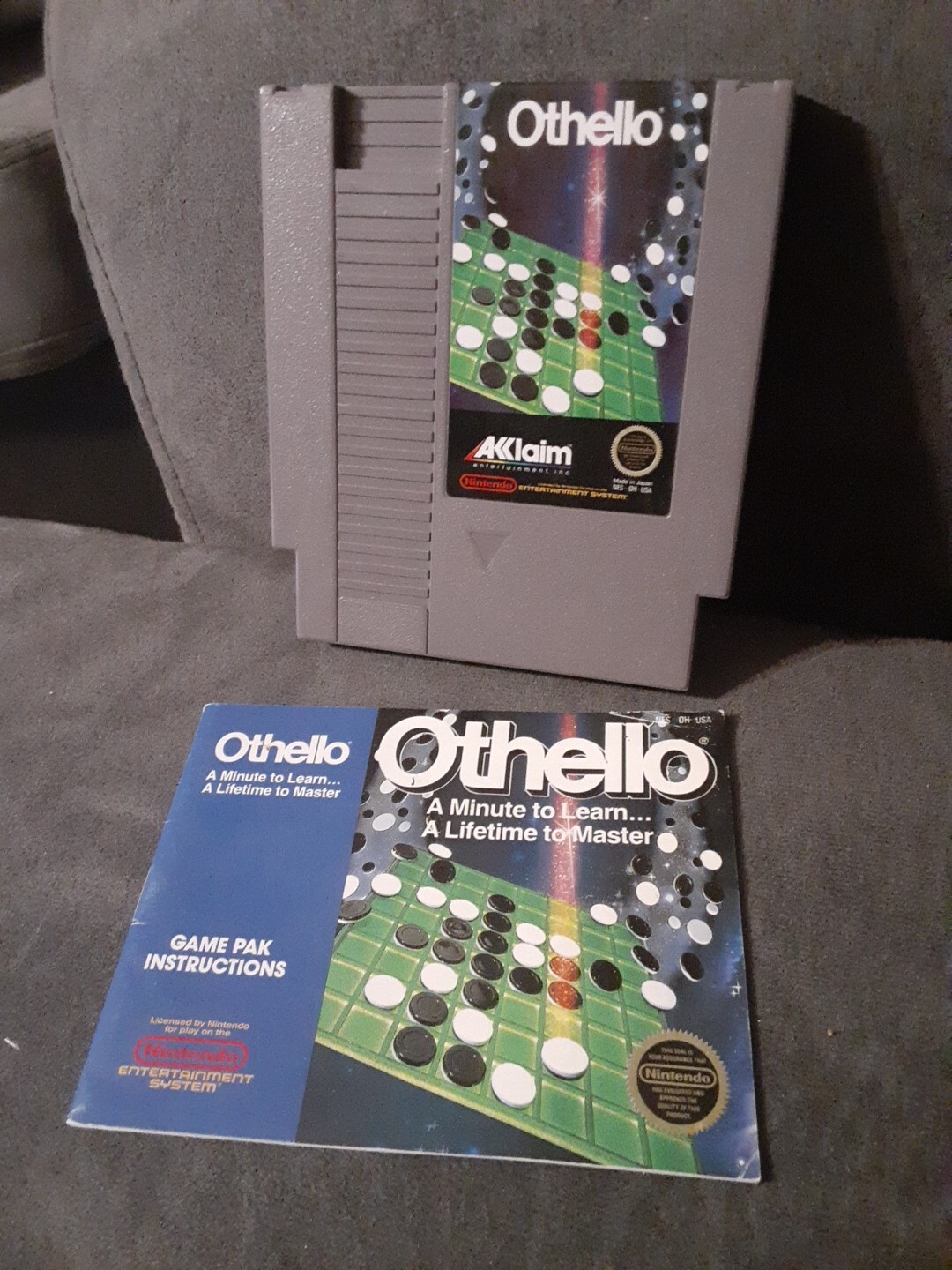 Othello NES (Nintendo Entertainment System, 1988) With Instruction ...
