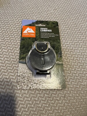 Ozark Trail Lensatic Compass, Black, Model 5093-NEW SEALED!!!!!! | eBay