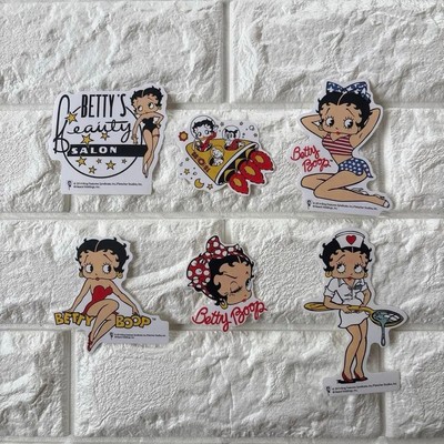 Betty Boop Stickers 6-Piece Set | eBay UK